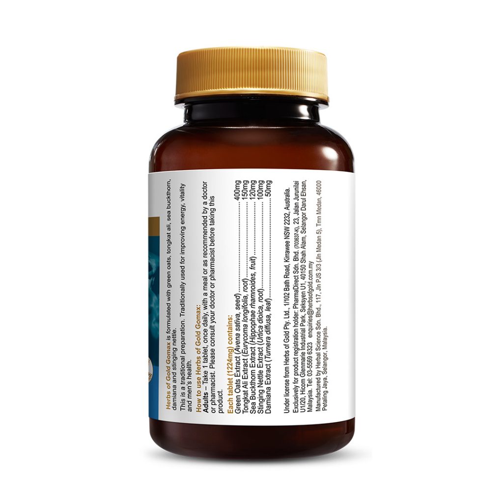 GoMax Supplement - Herbs of Gold Malaysia