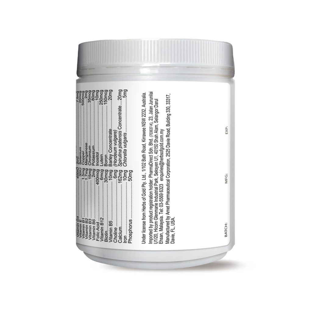 Multivitamin Plus Supplement - Herbs of Gold Malaysia